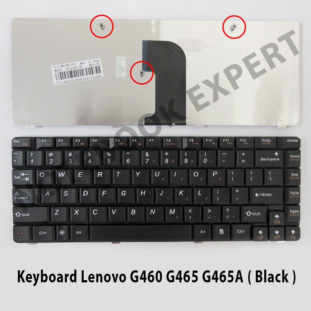 Jual Keyboard Lenovo G460 G465 G465A Black | Shopee Indonesia
