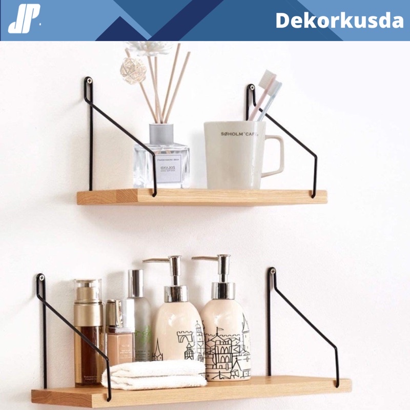 Jual Rak Dinding Minimalis Gantungan Besi / RAKA | Shopee Indonesia