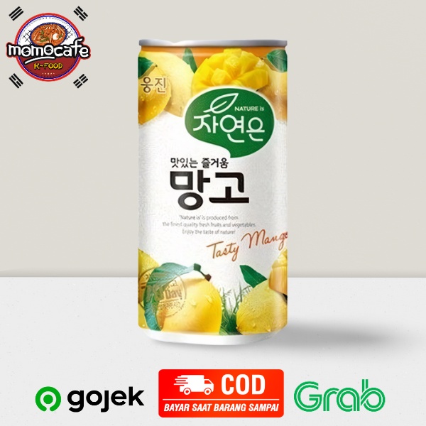 Jual Woongjin Mango Juice 180ml - Jus Rasa Mangga Made In Korea ...