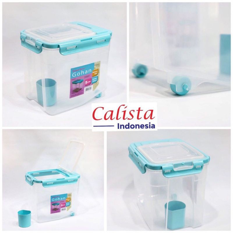 Jual Calista Gohan Tempat Beras 5 Liter | Shopee Indonesia