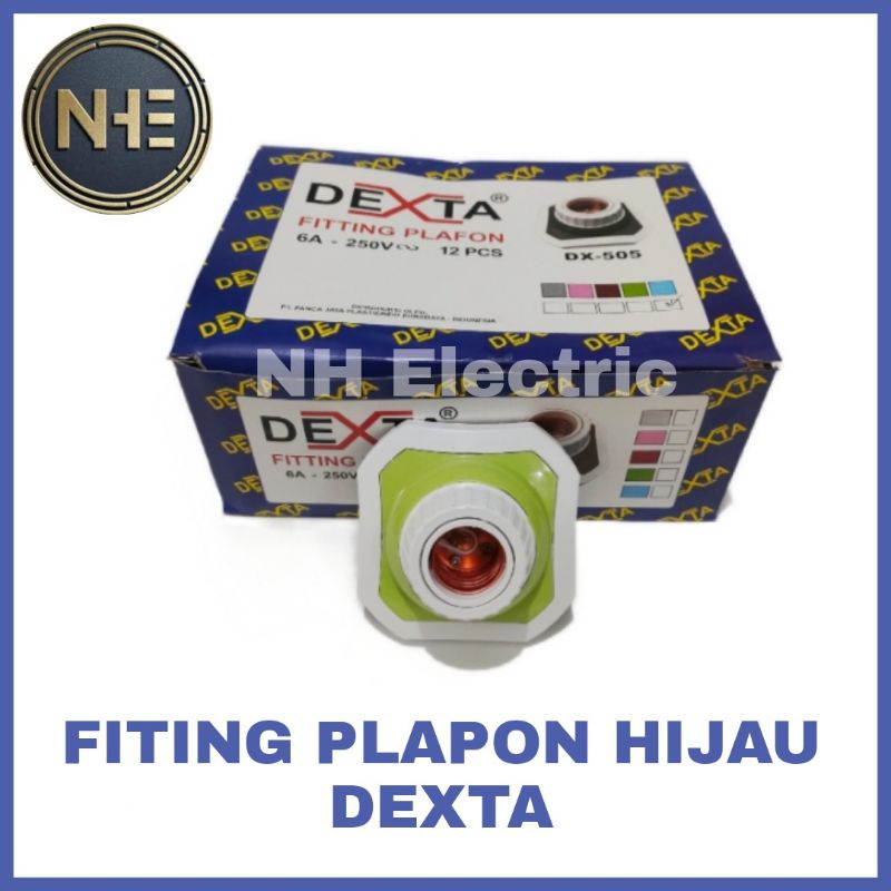 Jual Fitting Plafon Hijau Dexta - Pitting Plapon Hijau Dexta - Fitting ...