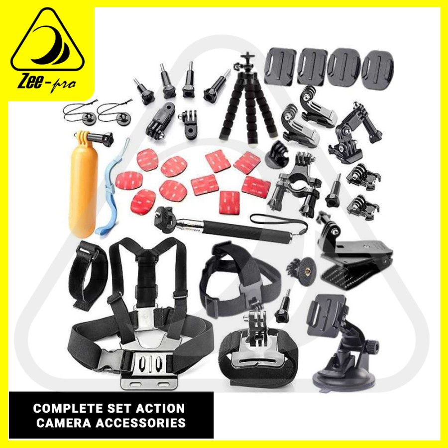 Jual Accessories Gopro Full Set Action Camera Mount Monopod Tripod ...