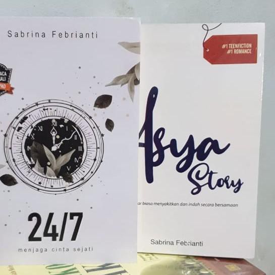 Jual PAKET 2 NOVEL SABRINA - ASYA STORY DAN 24 / 7 MURAH | Shopee Indonesia