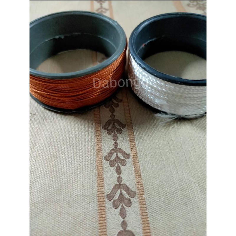 Jual Benang Nilon Tali Sol/ Benang Bangunan Coklat/ Benang Bangunan ...