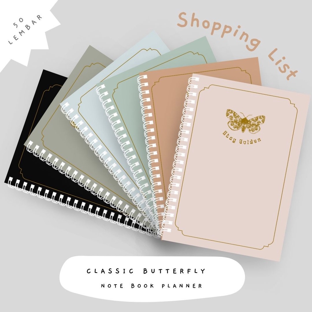 Jual Note Book Planner Solucine - Shopping List - 50 Lembar - A5 ...