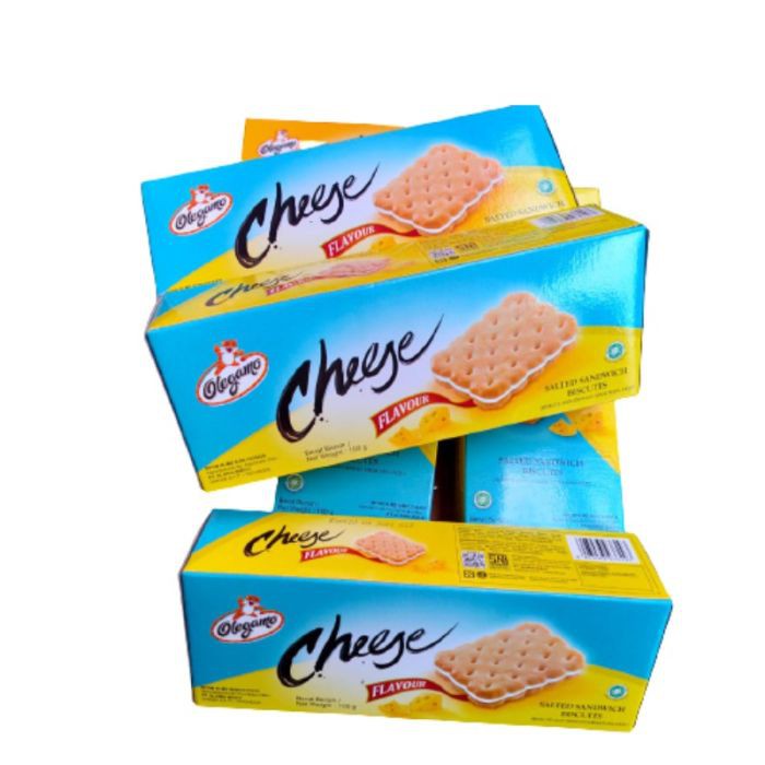 Jual BB - BISKITOP Olegamo Butter & Cheese sandwich 100Gr Biskuit Box ...