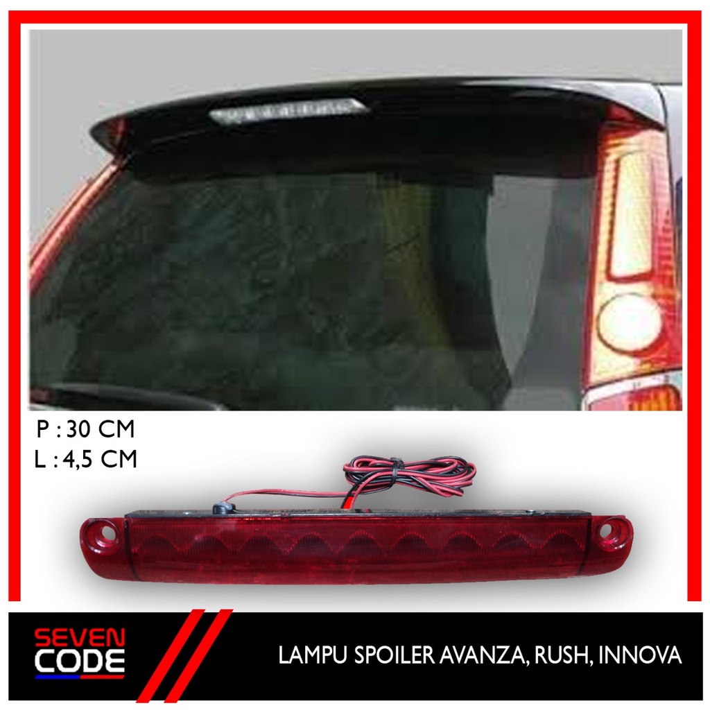 Jual LAMPU SPOILER AVANZA LAMPU SPOILER RUSH LAMPU SPOILER INNOVA ...