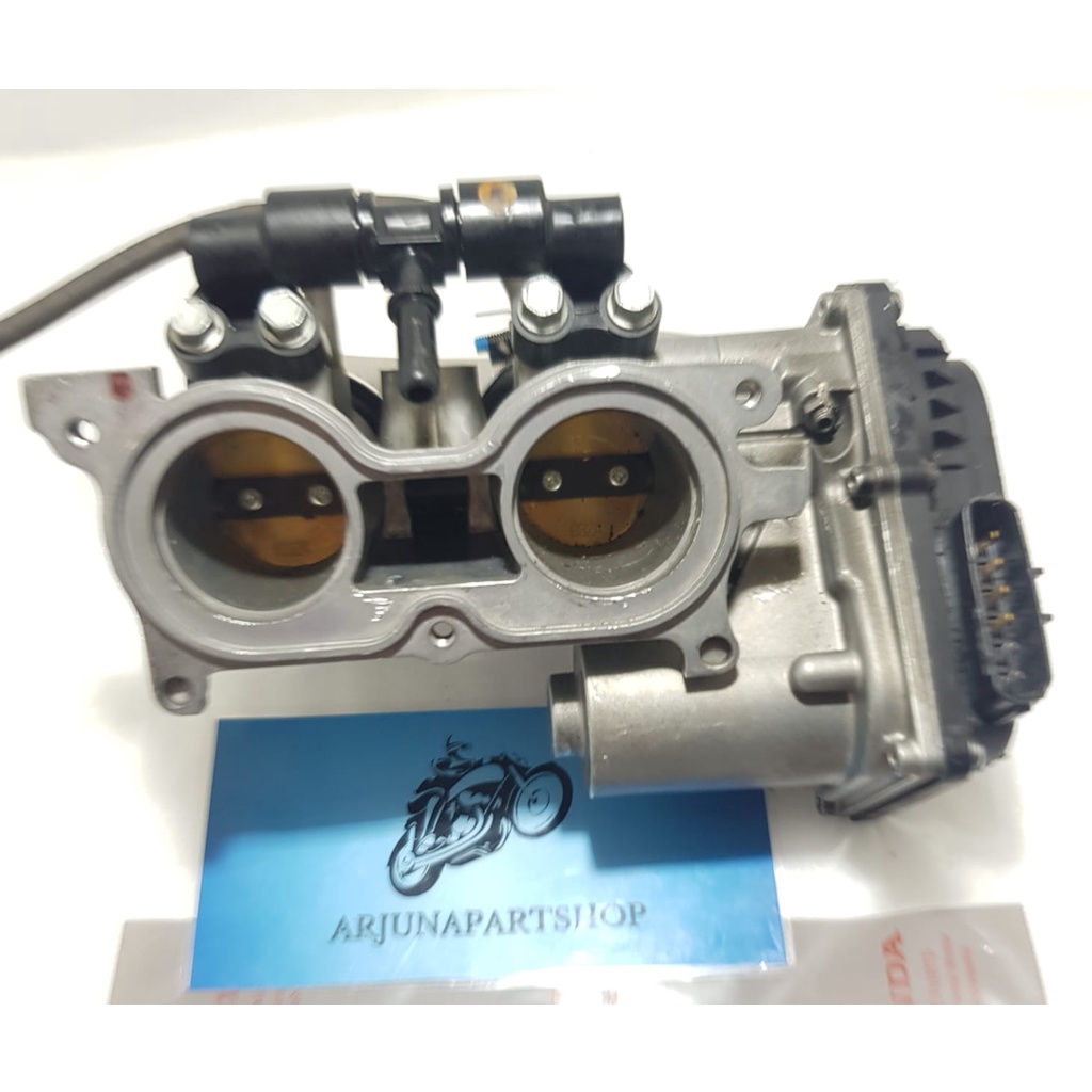 Jual Throttle body trotle body trotol body TB set TPS injektor honda CBR 250 Original | Shopee ...
