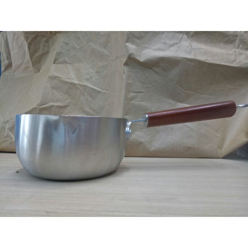 Jual Milk Pan Wooden Handle 16cm | Shopee Indonesia