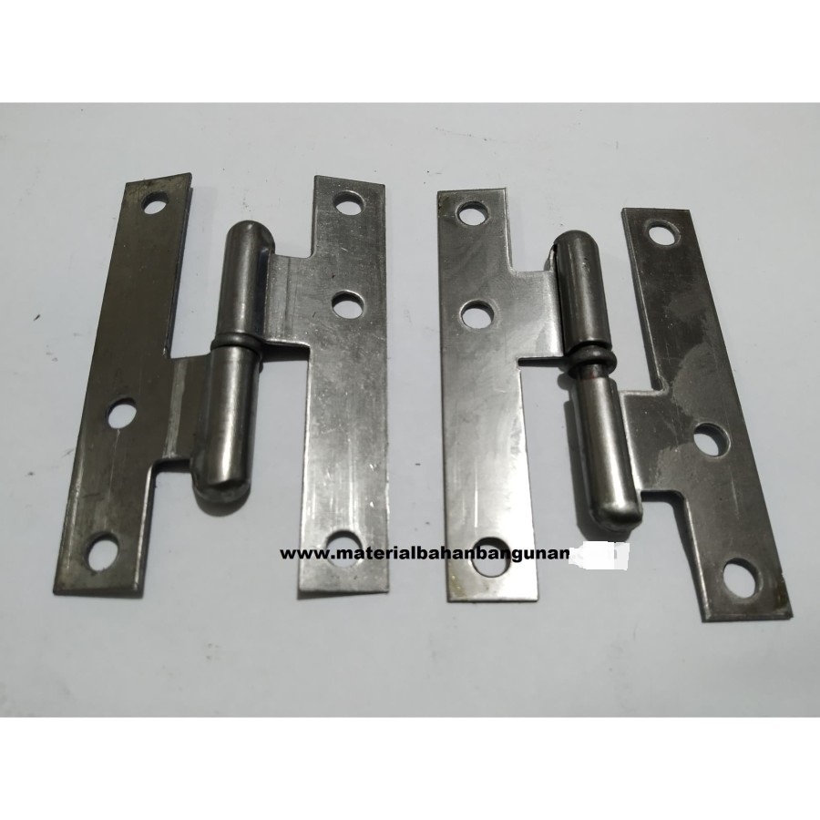 Jual Engsel H 80 x 50 mm Bisa Lepas Pasang Penyambung Pintu Kayu Depok ...