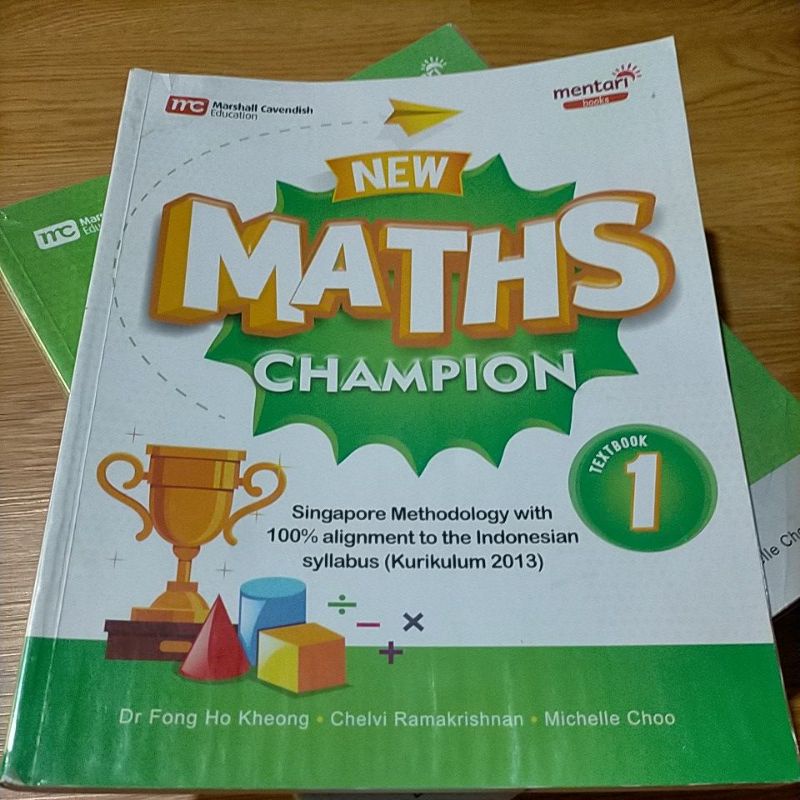 Jual Buku Bekas Pakai - Buku New Maths Champion 1 TB - New Maths ...