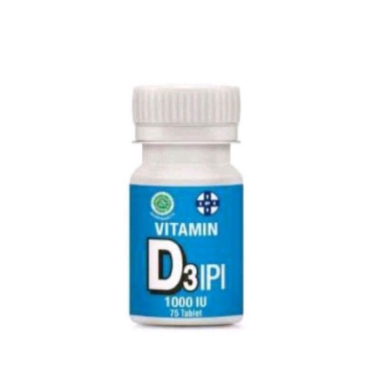 Jual Vitamin D3 ipi isi 75 tablet | Shopee Indonesia