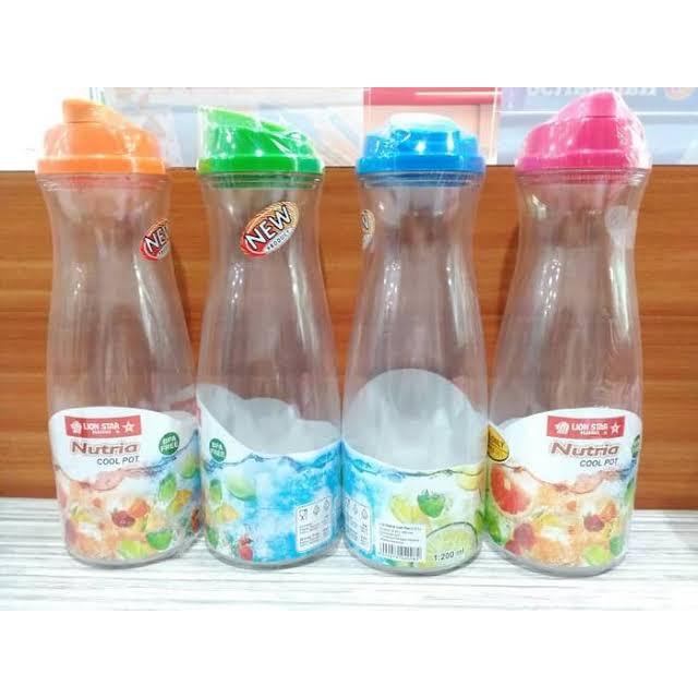 Jual BOTOL MINUM NUTRIA COOL POT 1,2 L-27 LITER LION STAR TERMURAH ...