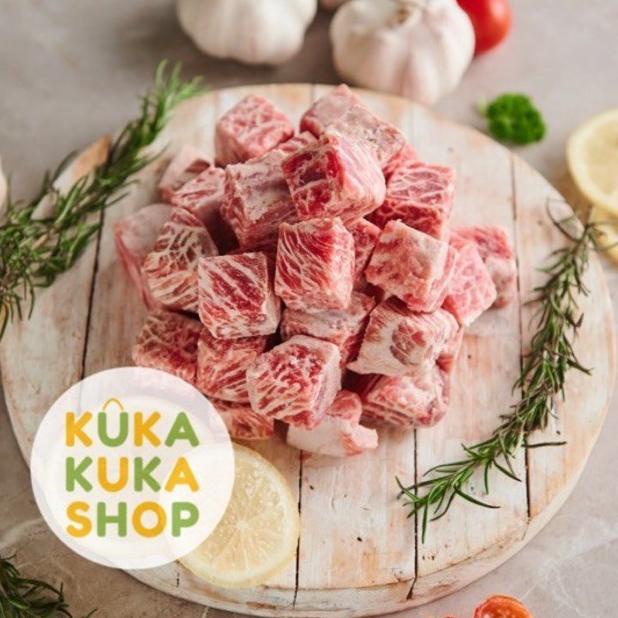 Jual Daging Sapi Beef Wagyu Saikoro Cubes Pack 500 Gr 100 Halal Ayce ...