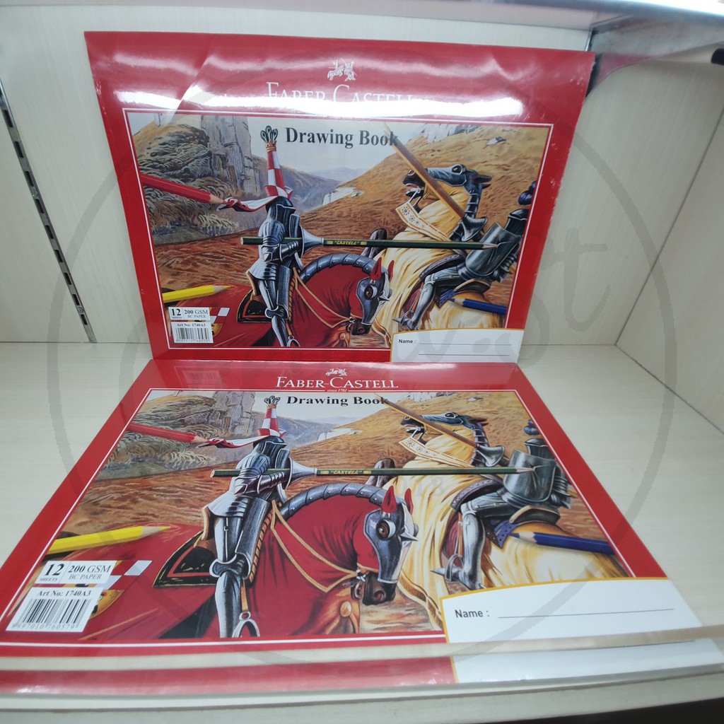 Jual FABER CASTELL Sketch Book Drawing Book A3 Buku Sketsa 42 Cm X 30 ...