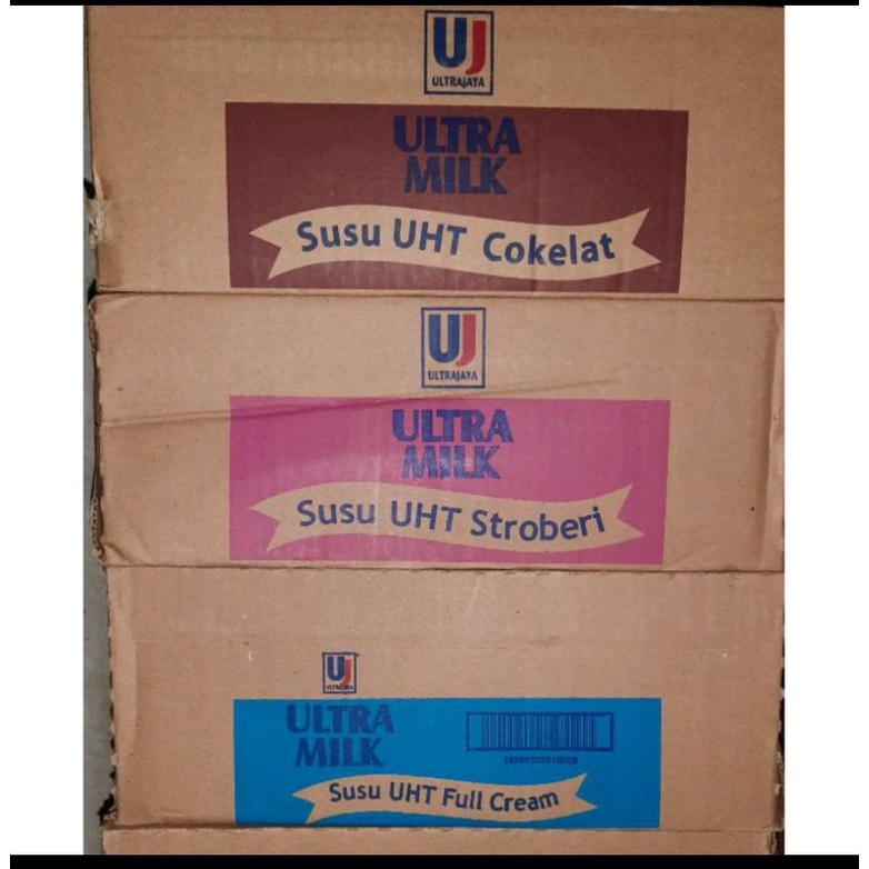 Jual susu Ultramilk 200 ml 24 pcs/karton All Varian (KHUSUS INSTAN ...