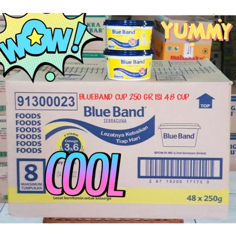 Jual blueband cup 250 gr / blue band / cup 250gr / mentega / margarine ...