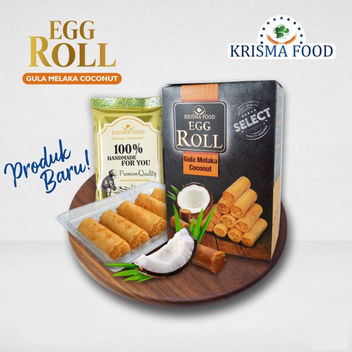 Jual Gula Melaka Coconut Egg Roll - Ganda I KRISMA FOOD | Shopee Indonesia