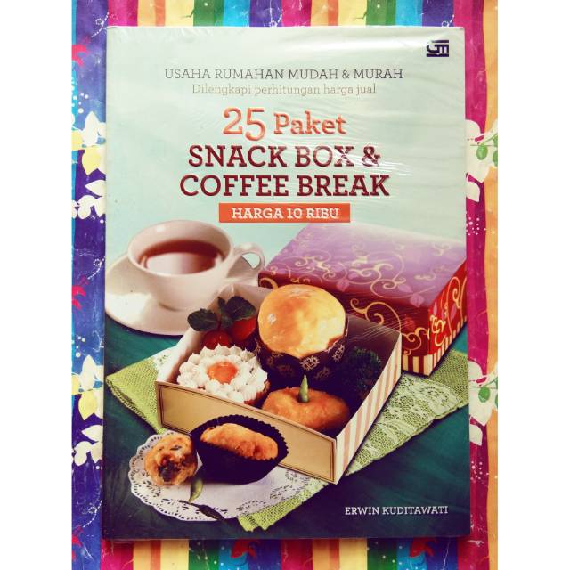 Jual Buku Resep 25 Paket Snack Box dan Coffee Break Harga 10 Ribu ...