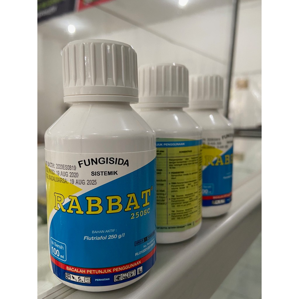 Jual Rabbat 250SC 100ml Fungisida Obat Pencegah dan Pembasmi Jamur pada ...