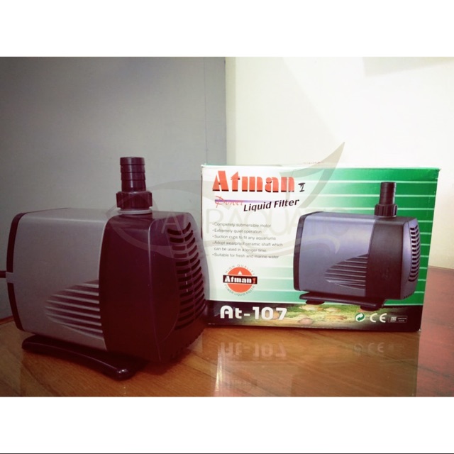Jual Atman 107 Pompa Kolam/Aquarium sirkulasi pompa celup | Shopee ...