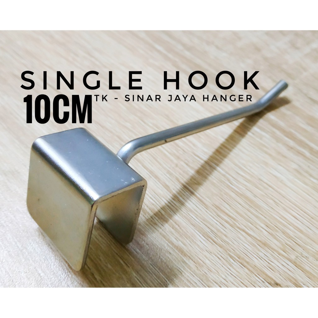 Jual Single Hook pipa kotak 10Cm | Shopee Indonesia