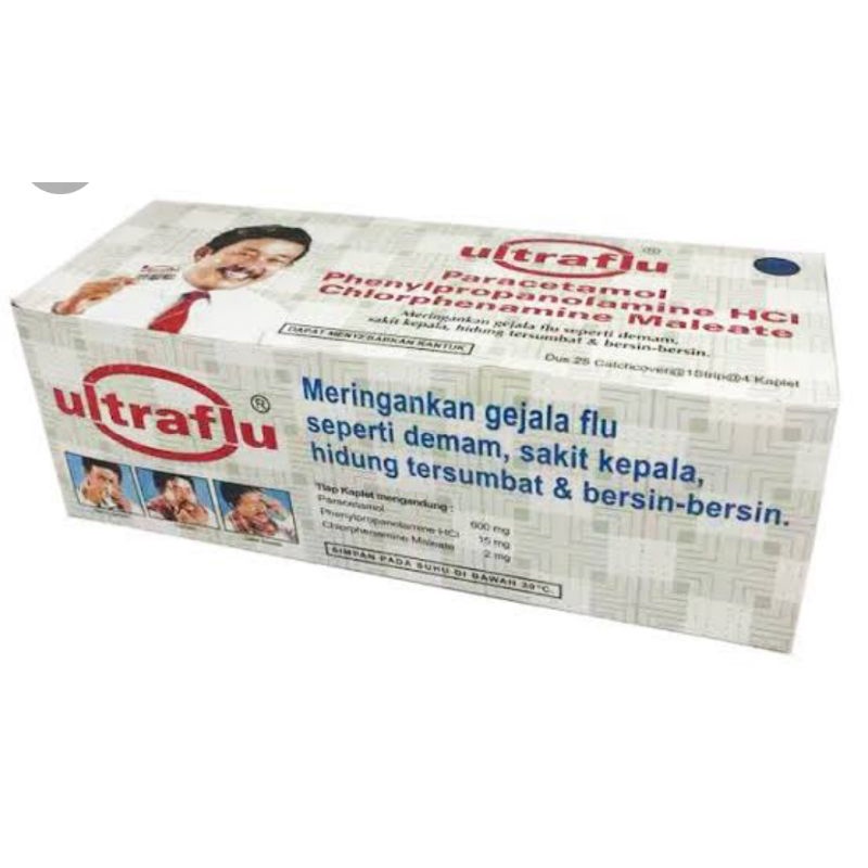 Jual Ultraflu 1box (25 strips) | Shopee Indonesia