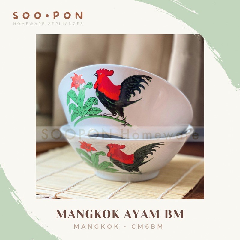 Jual Mangkok mie ayam jago 6 inch lucky | Shopee Indonesia