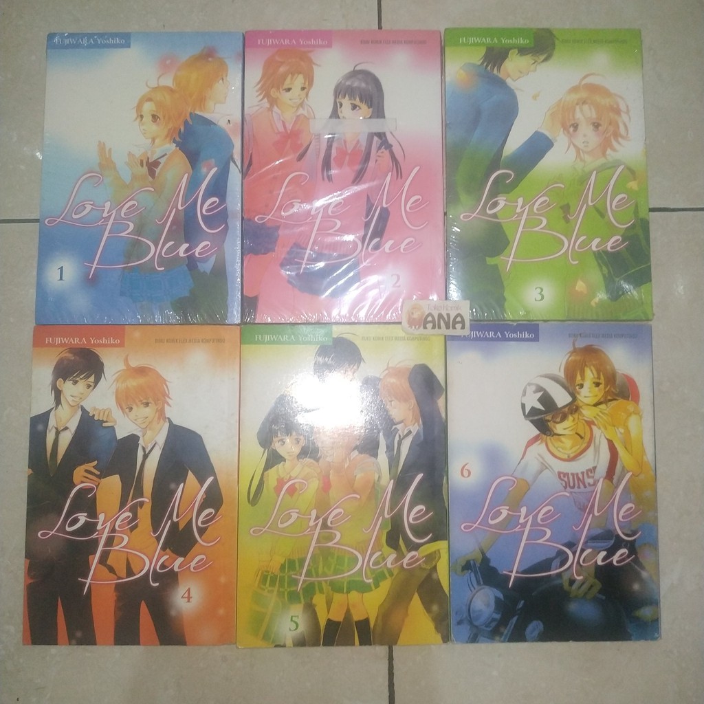 Jual Komik SET Love Me Blue 1-6 Tamat (Fujiwara Yoshiko) | Shopee Indonesia