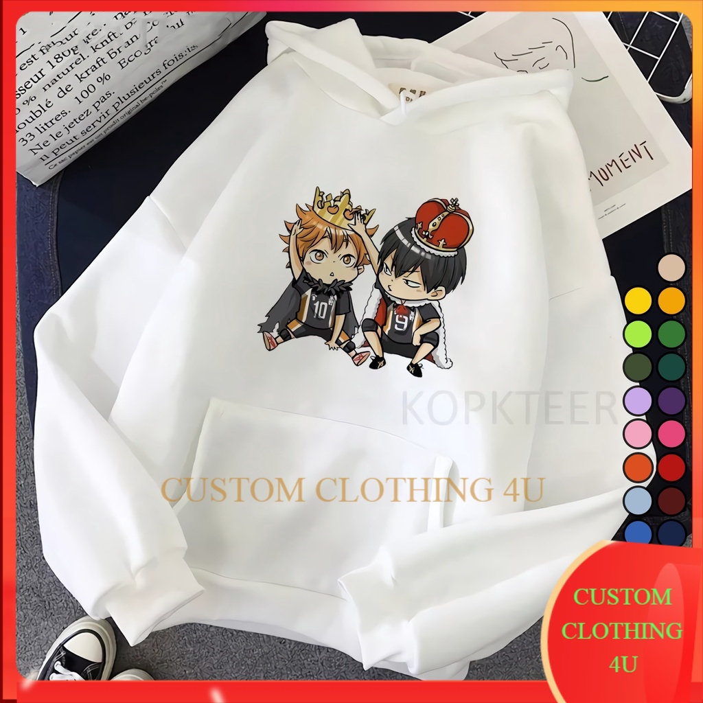 Jual Jaket Hoodie Sweater Anime HAIKYUU karasuno shoyo hinata kageyama ...