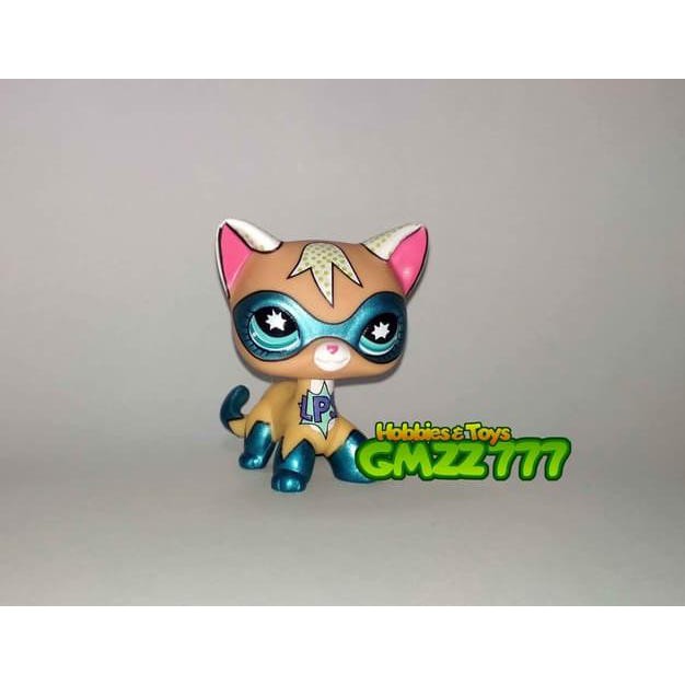Jual LITTLEST PET SHOP LPS HASBRO SUPER HERO SHORT HAIR CAT | Shopee ...