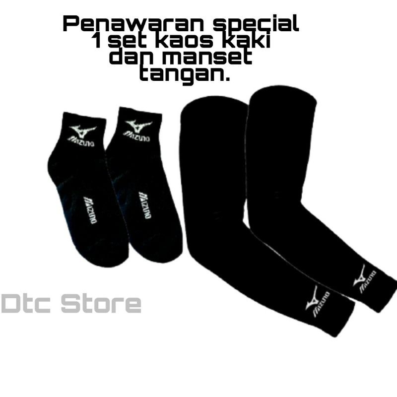 Jual MANSET + KAOS KAKI MOTIF MIZUNO / Kaos Kaki Motif Mizuno / Manset ...