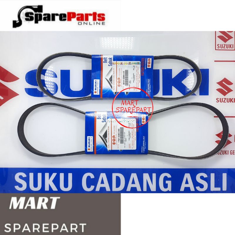 Jual Tali Kipas Fanbelt Fan Belt Radiator dan AC Set Suzuki New Carry 2019 Ori Original SGP ...