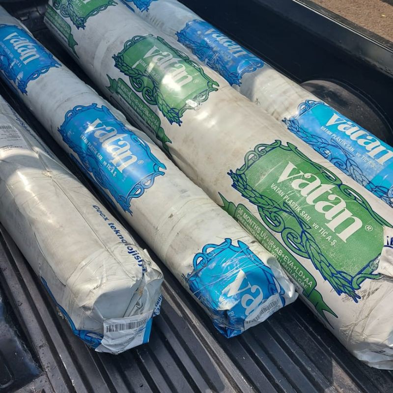 Jual PLASTIK UV VATAN 1 ROLL 50 MTR LEBAR 6 MTR 200 MICRON GREENHOUSE ...