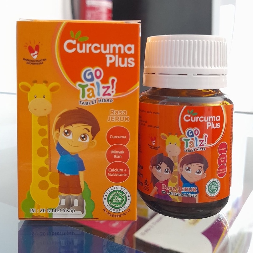 Jual Curcuma Plus Go Talz Tablet Hisap | Shopee Indonesia