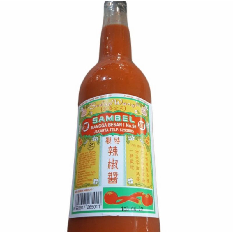 Jual Saos Sambal FT Sedap Wangi Mangga Dua 600ml | Shopee Indonesia
