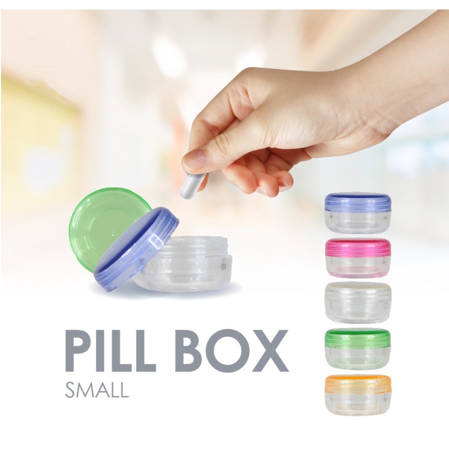 Jual PILL BOX MURAH Single Small / Tempat Obat Murah / Tempat Vitamin ...