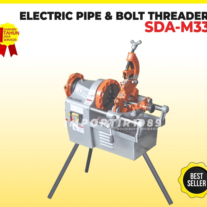 Jual Mesin Senai Pipa Listrik Pipe Threading Machine Importir - SDAM33 ...