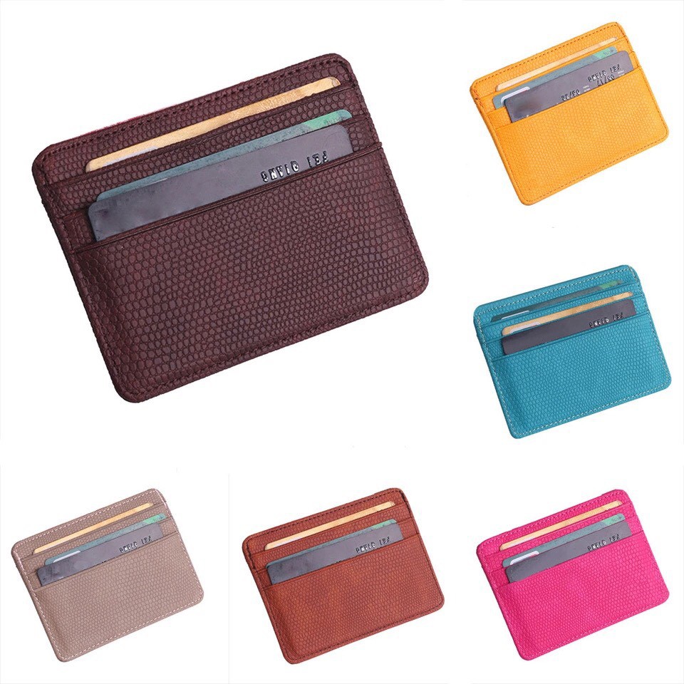 Jual DOMPET KARTU CARD HOLDER KULIT NJ24 | Shopee Indonesia