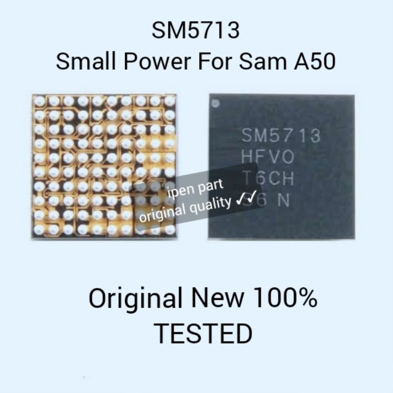 Jual IC Power Sm5713 Samsung S10 S10+ Plus A50 A60 Original New Tested ...