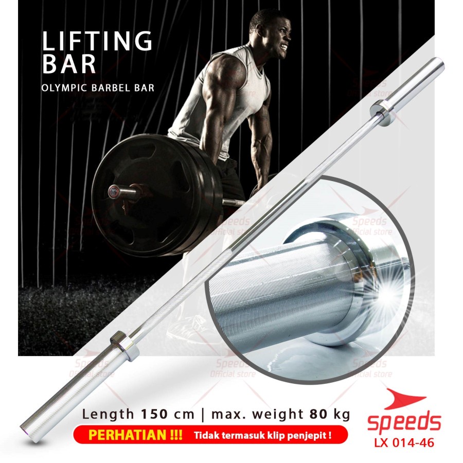 Jual Stick Barbel Stick Dumbell Bar Olympic Straight Bar SPEEDS 014-46 ...