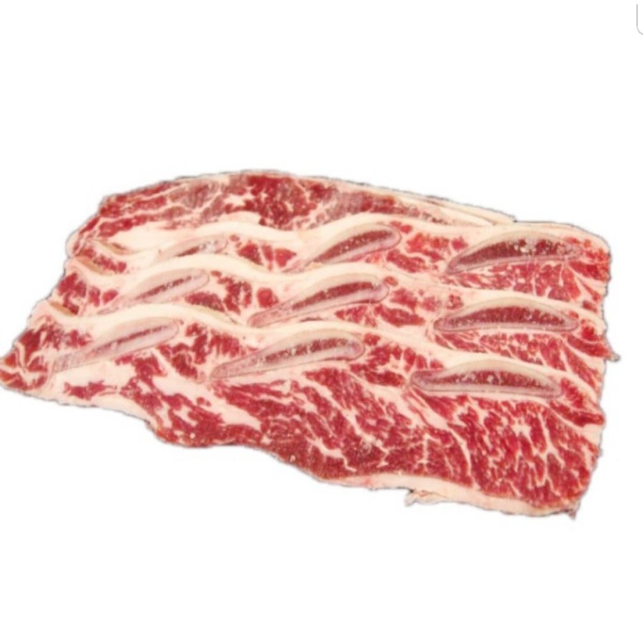 Jual US Black Angus Short Ribs GALBI BONEIN Choice Beef Cut 1cm 500gr ...