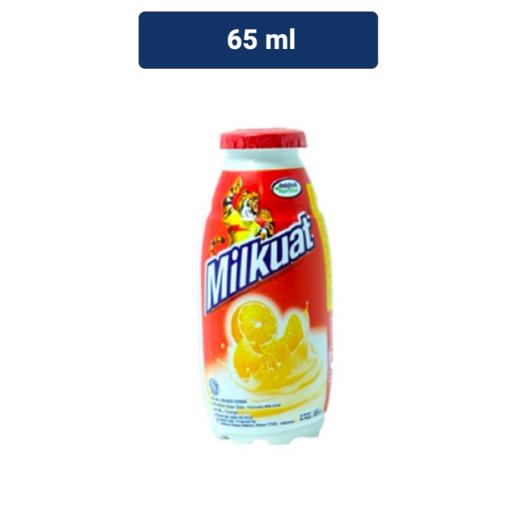 Jual Milkuat Susu Rasa Orange 65 mL | Shopee Indonesia