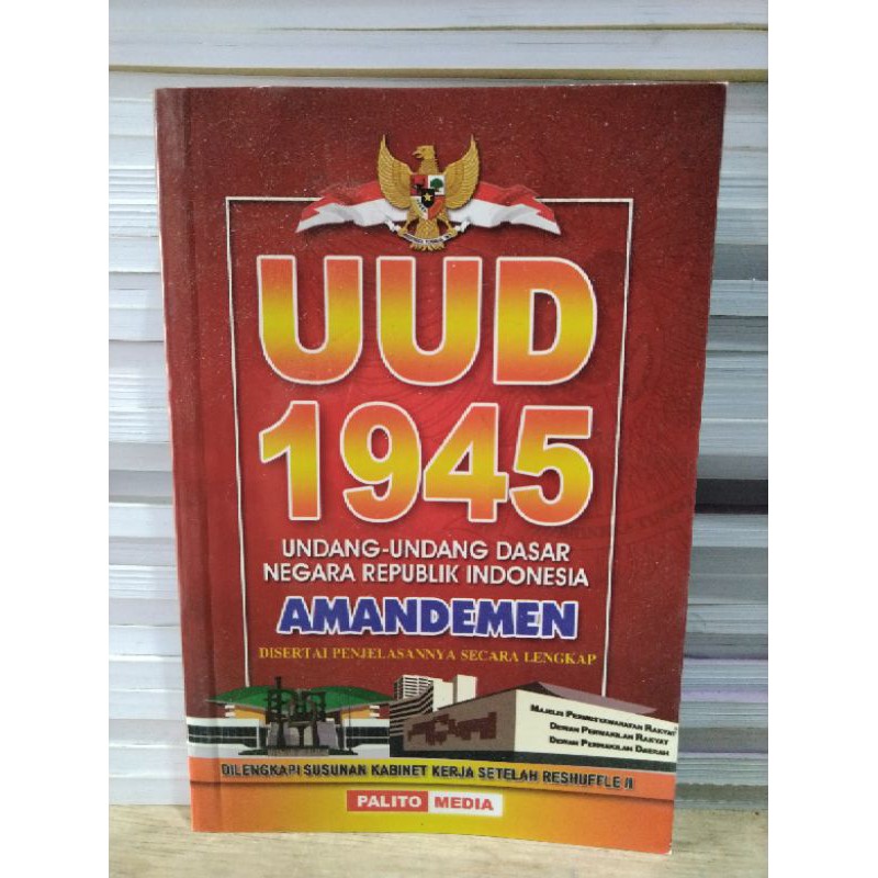 Jual UUD 1945 AMANDEMEN I,II,III,IV | Shopee Indonesia