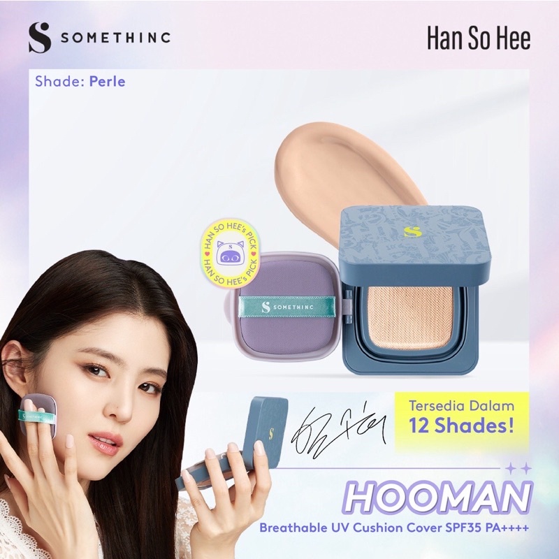 Jual SOMETHINC HOOMAN Breathable UV Cushion Cover SPF 35 PA ...