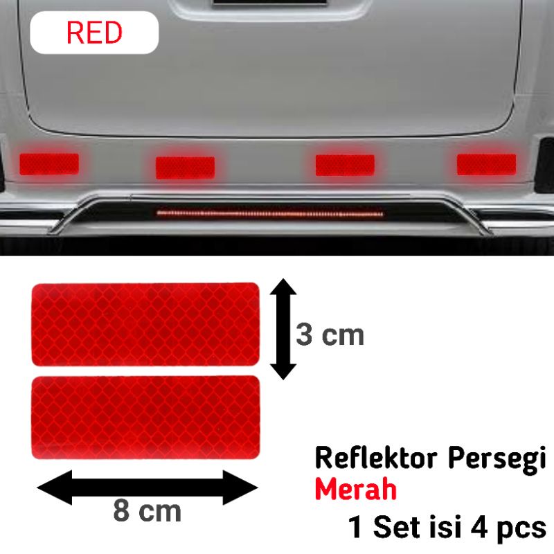 Jual Stiker Mobil Motor Sticker Reflektor Body Bumper | Shopee Indonesia