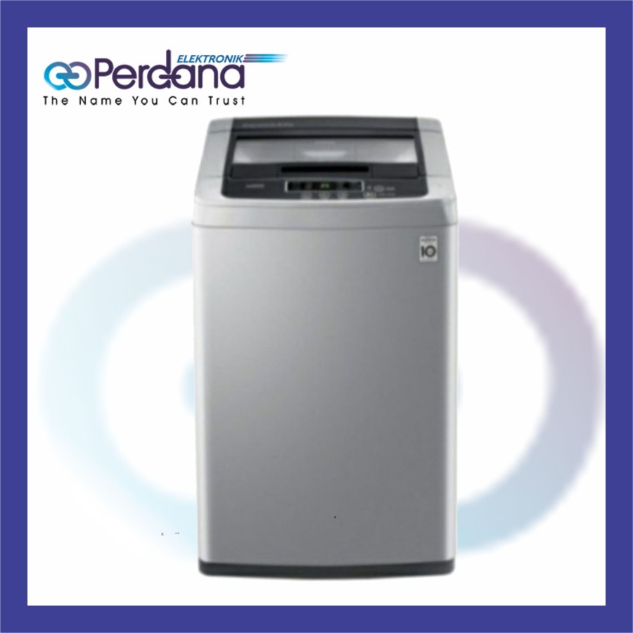 Jual Mesin Cuci LG T2175VSPCK Top Loading 7.5 Kg Smart Inverter Turbo ...