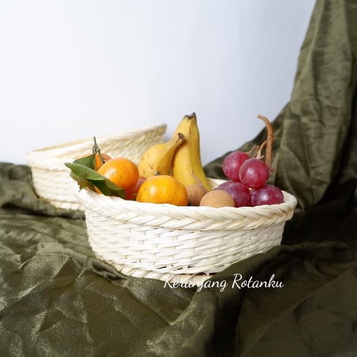 Jual Keranjang Bambu Oval 20x15x6 (M) | Shopee Indonesia