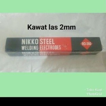 Jual Kawat Las 2.0mm x 300mm NIKKO RD 260 Welding Electrode 2KG AWS A5.1 E6013 | Shopee Indonesia