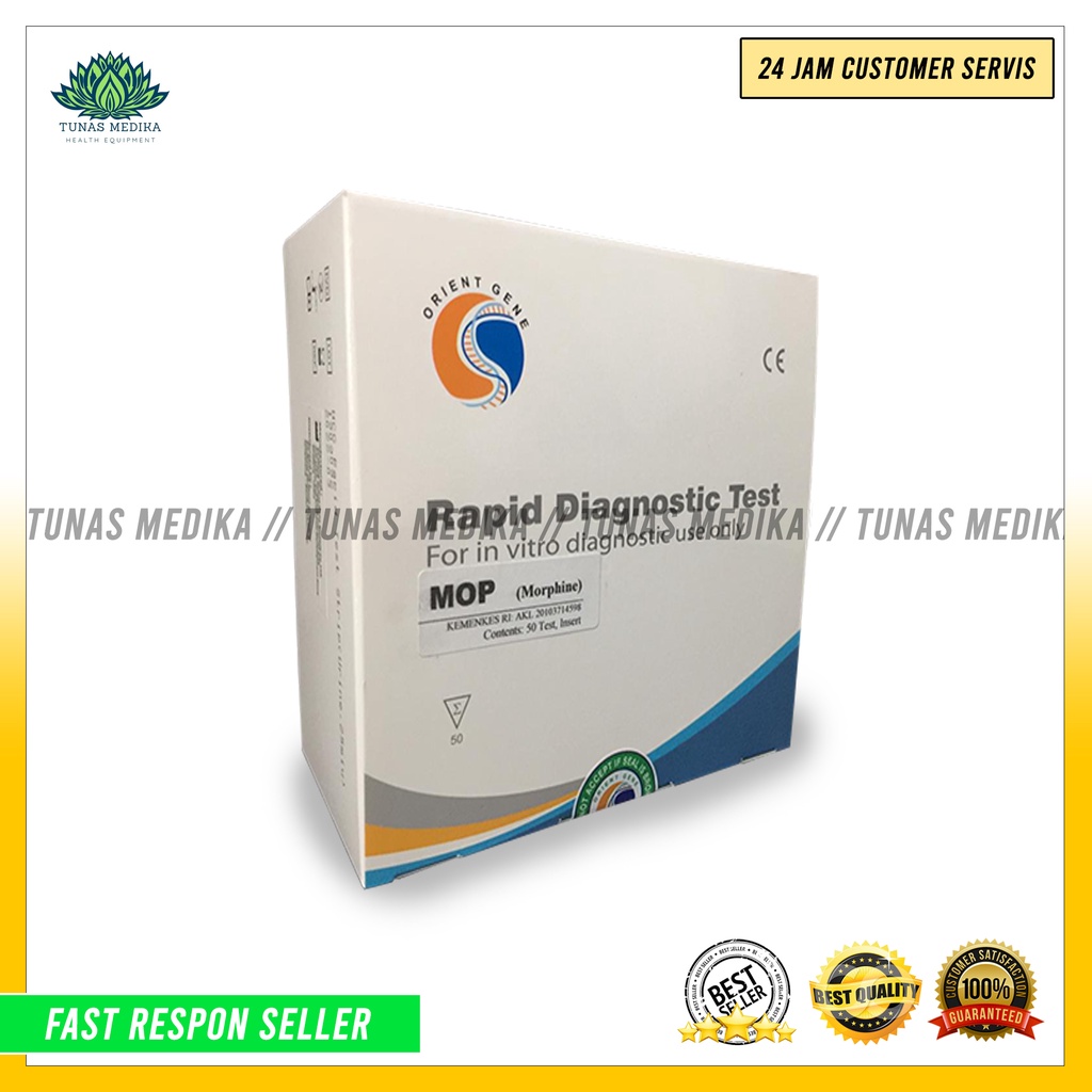 Jual Alat Test MOP cassette isi 25 test | strip isi 50 test - cassette ...